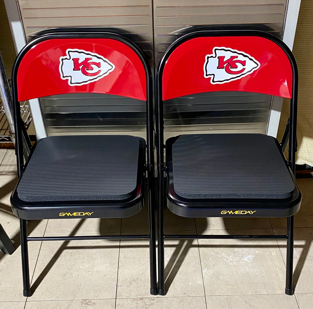 Kansas City Chiefs Gameday Chair 1 Chair Only. - Etsy
