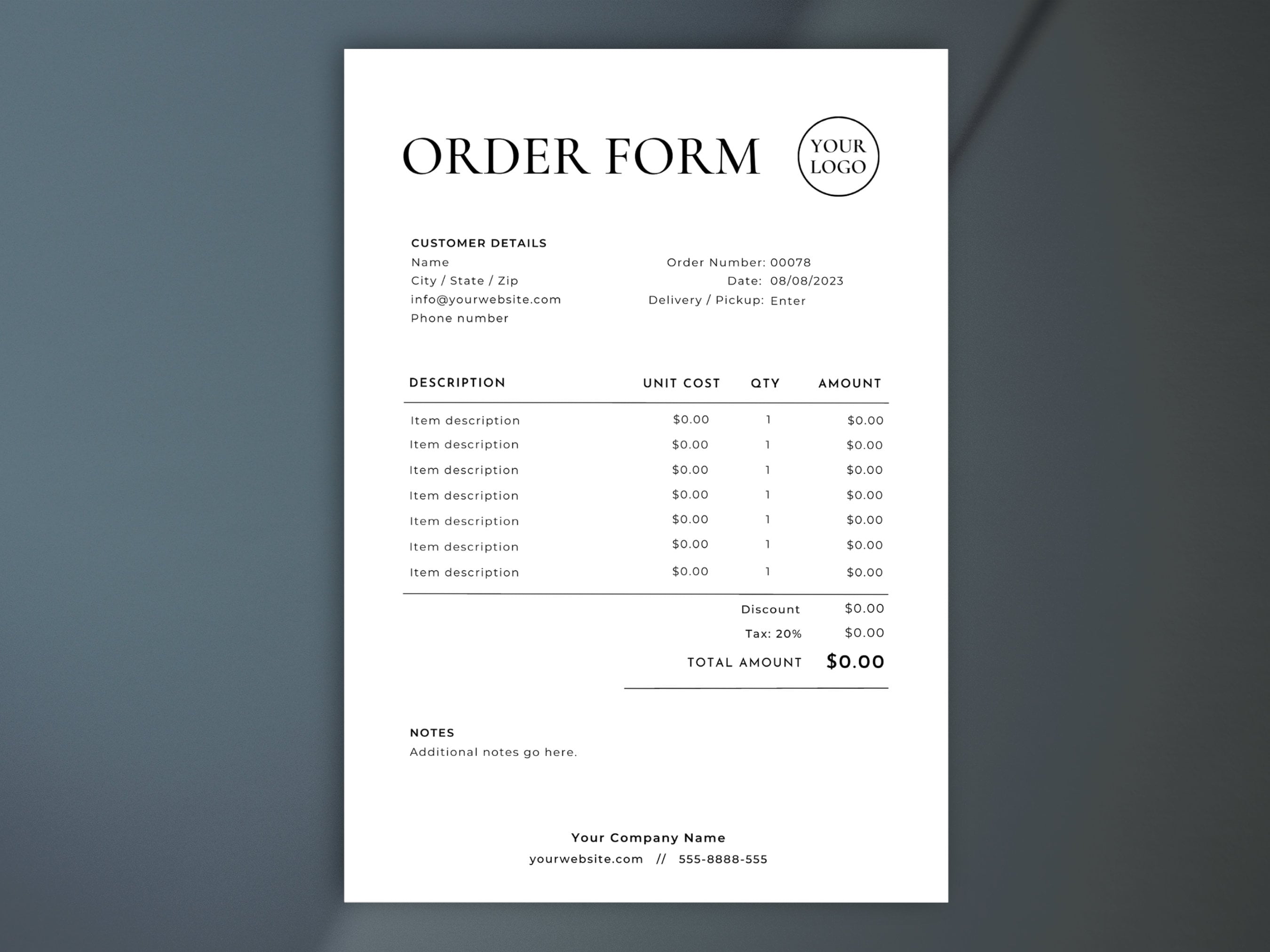 Business Template Bundle Google Docs | Invoice Template | Receipt ...