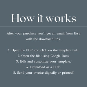 Business Template Bundle Google Docs | Invoice Template | Receipt ...