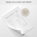Receipt Template Google Docs | Receipt for Small Business | Editable ...