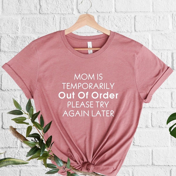 Funny Mom Tshirt - Etsy