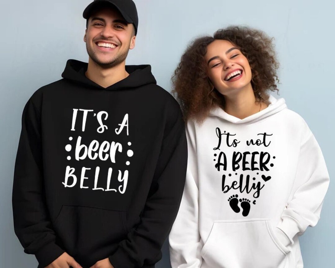 It is A Beer Belly It is Not A Beer Belly, Husband and Wife, Matching ...