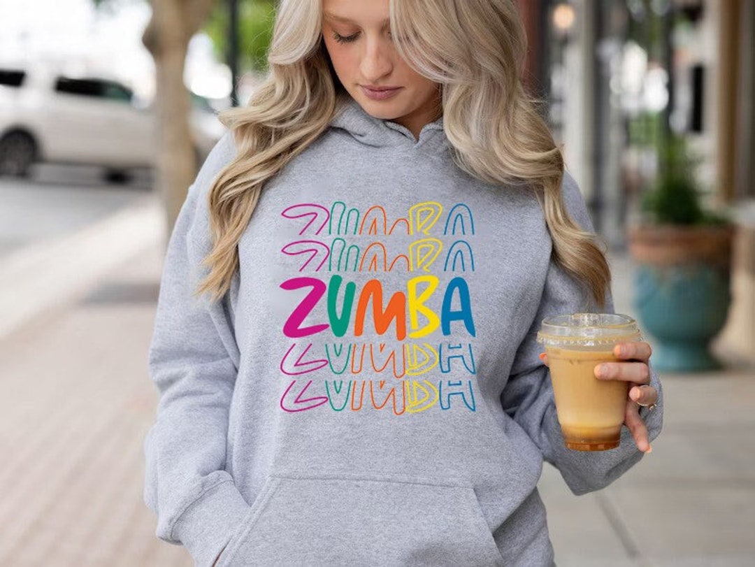 Zumba Hoodie, Fitness Workout, Dance Teacher, Fitness Gifts, Workout ...