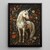 Bastet Framed Canvas Art Nouveau Print, Egyptian Goddess of War, Framed ...