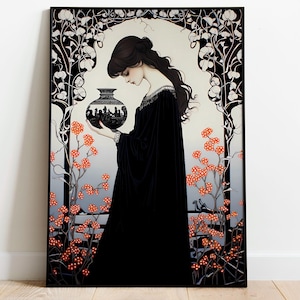 Hestia Poster Premium, Greek Goddess of the Hearth and Home, Greek ...