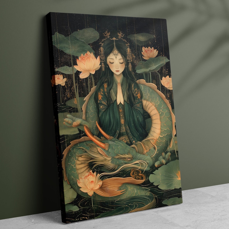 Kwan Yin Drawing - Etsy