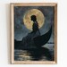 Galene Premium Poster, Greek Goddess of Calm Waters, Art Nouveau Print ...