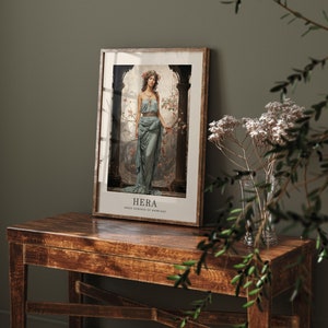 Hera Greek Goddess of Marriage, Divine Feminine Art, Greek Goddess, Greek Mythology Decor ...