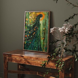 Flidais Premium Poster Fantasy Art, Celtic Goddess of the Forest ...