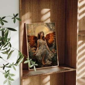 Eos Greek Goddess of Dawn, Mythology Wall Art, Eos Poster Printable ...