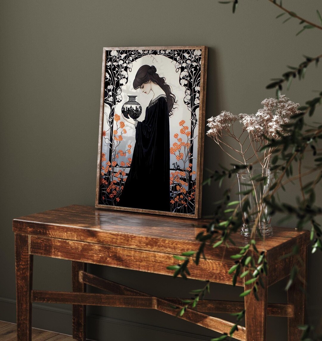 Hestia Poster Premium, Greek Goddess of the Hearth and Home, Greek ...
