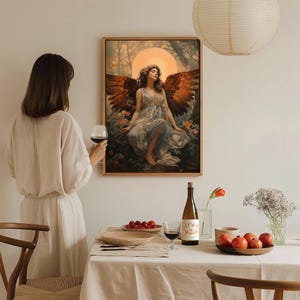 Eos Greek Goddess of Dawn, Mythology Wall Art, Eos Poster Printable ...