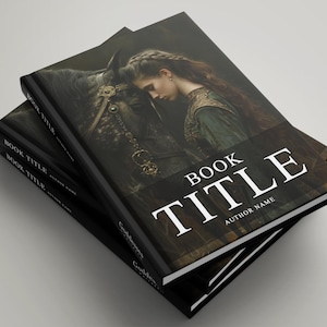 Book Cover Design Based on One of My Artworks, Custom Book Cover Art ...