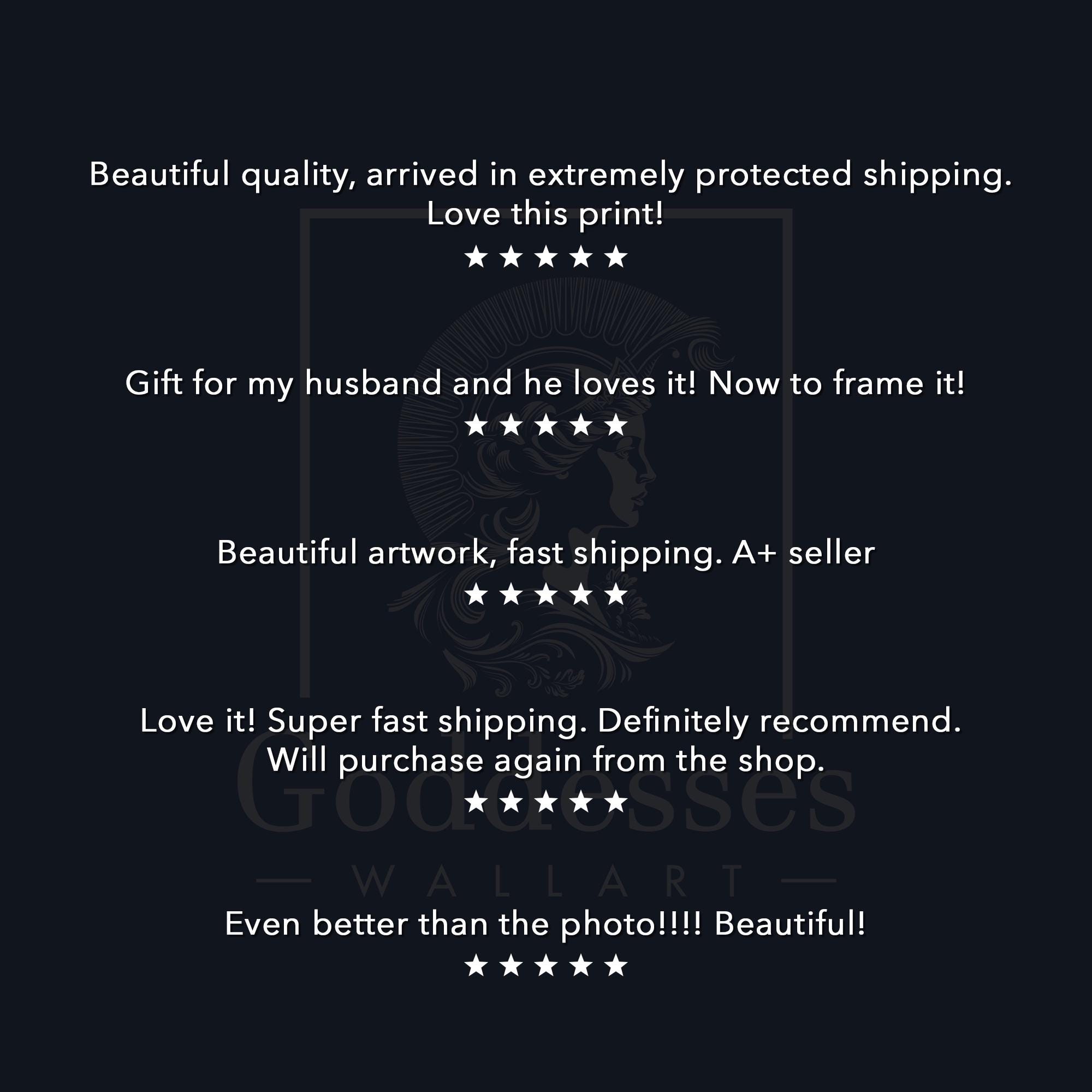 Sedna Goddess of the Sea Wall Art | Inuit Mythology Decor | Moody Blue ...