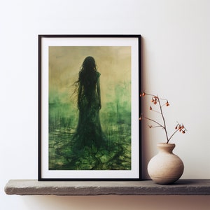 Macha Celtic Goddess of Sovereignty of Ireland, Celtic Mythology Wall ...