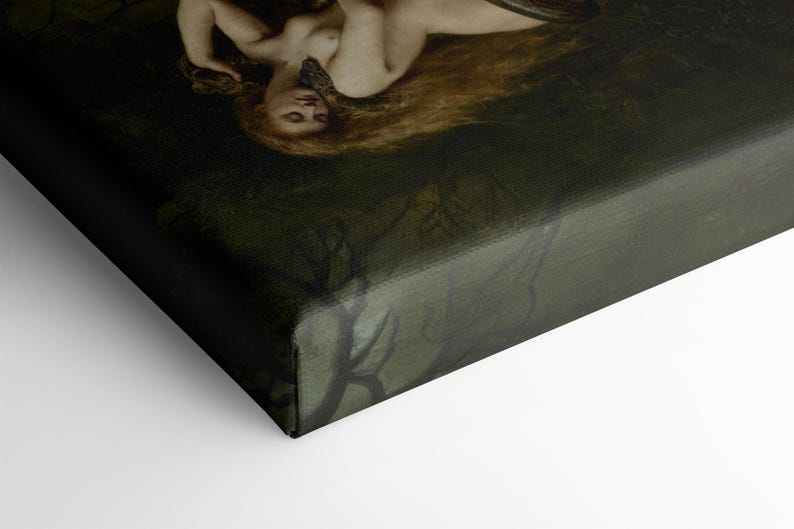 Lilith Wall Art by John Collier (1887) Digital Remastering | Dark ...