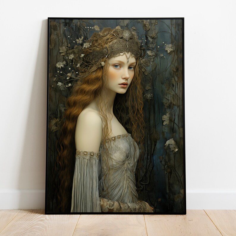 Goddess Aphrodite Wall Art Romanticism Style, Greek Goddess of Beauty ...