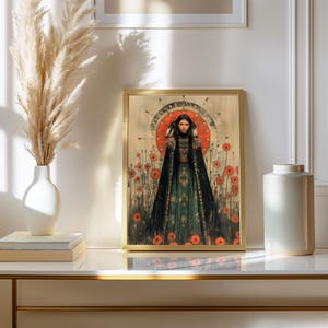 Native American Goddess Asdzáá Nádleehi Wall Art, Navajo Goddess of ...
