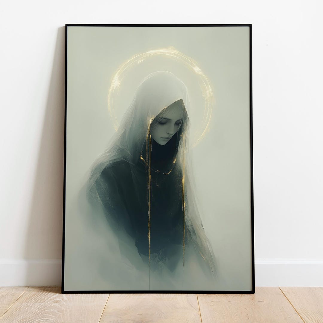Our Lady of Sorrows Art | Mater Dolorosa Print | Christian Tradition ...