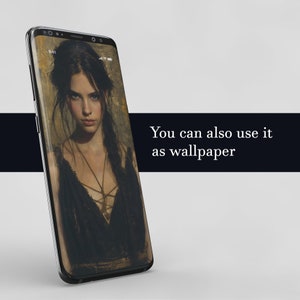 Feme Greek Goddess of Rumors, Goddess Osa, Goddess Fama, Tonalism Style ...