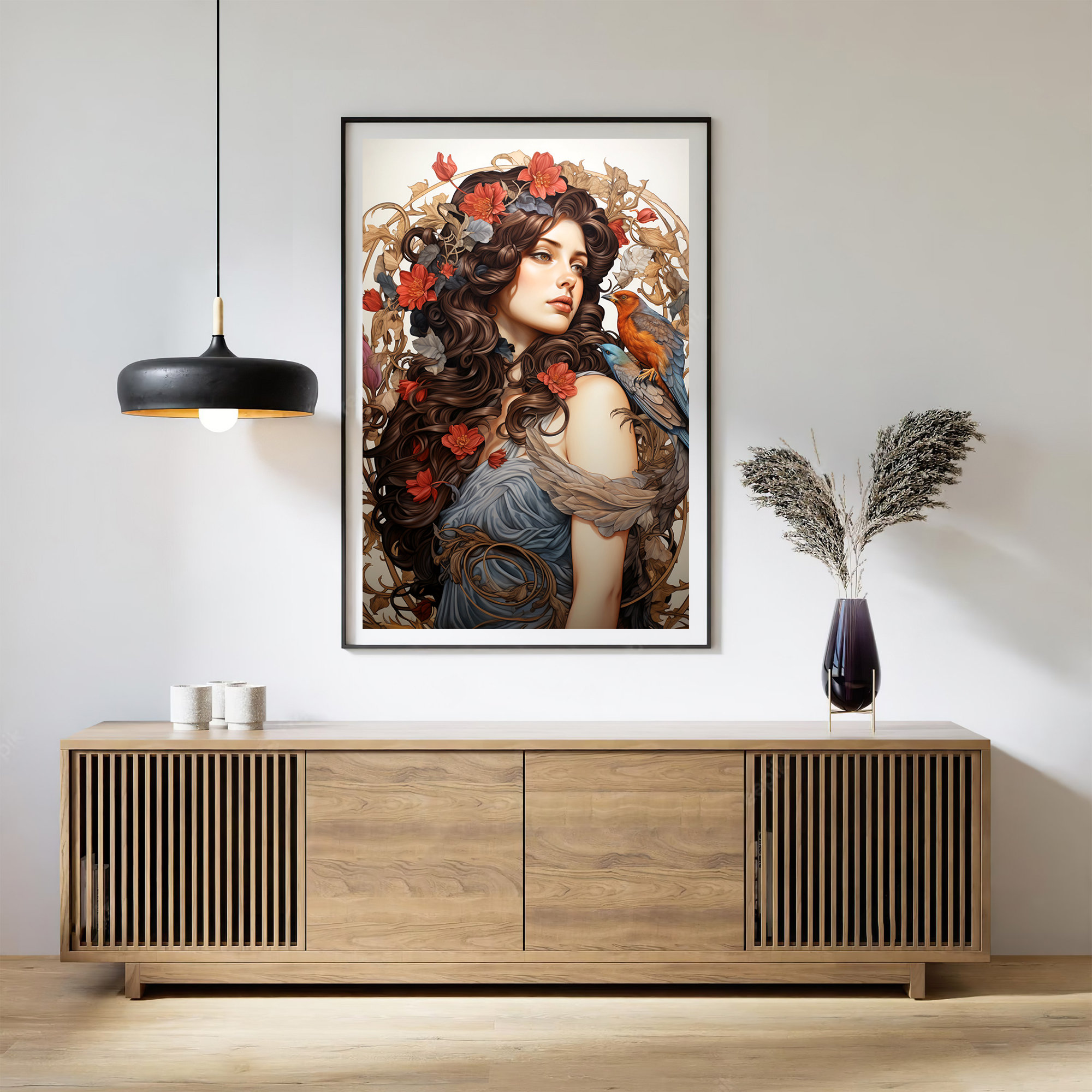 Athena Greek Goddess of Wisdom and the Arts Wall Art - Etsy