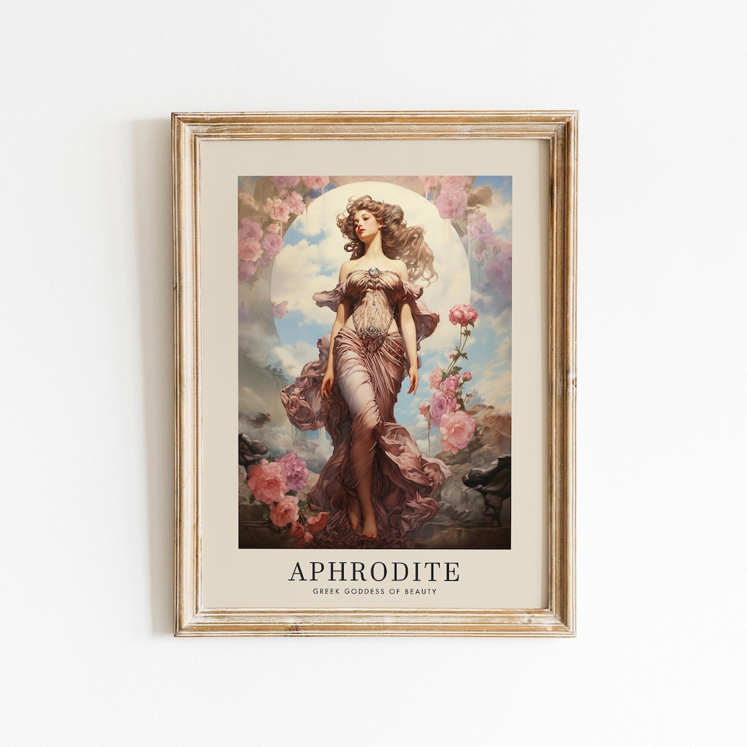 Aphrodite Greek Goddess of Beauty, Divine Feminine Art, Ancient Greece Art, Greek Mythology ...