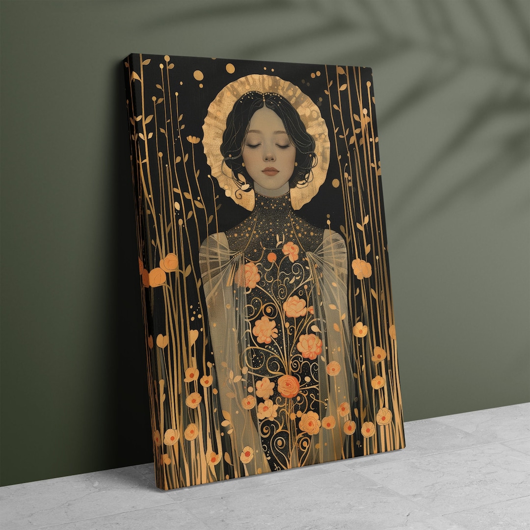 Demeter Canvas Art, Greek Goddess of Agriculture and Fertility, Canvas ...