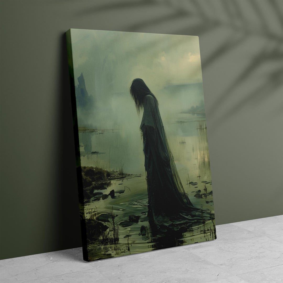 Goddess Boann Canvas Wall Art, Canvas Painting, Celtic Goddess of ...