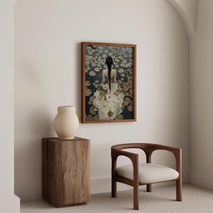 Greek Goddess of Calm Waters, Galene Premium Poster, Woman in the Lake ...