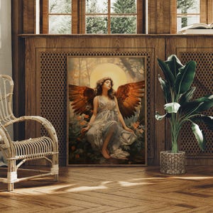 Eos Greek Goddess of Dawn, Mythology Wall Art, Eos Poster Printable ...