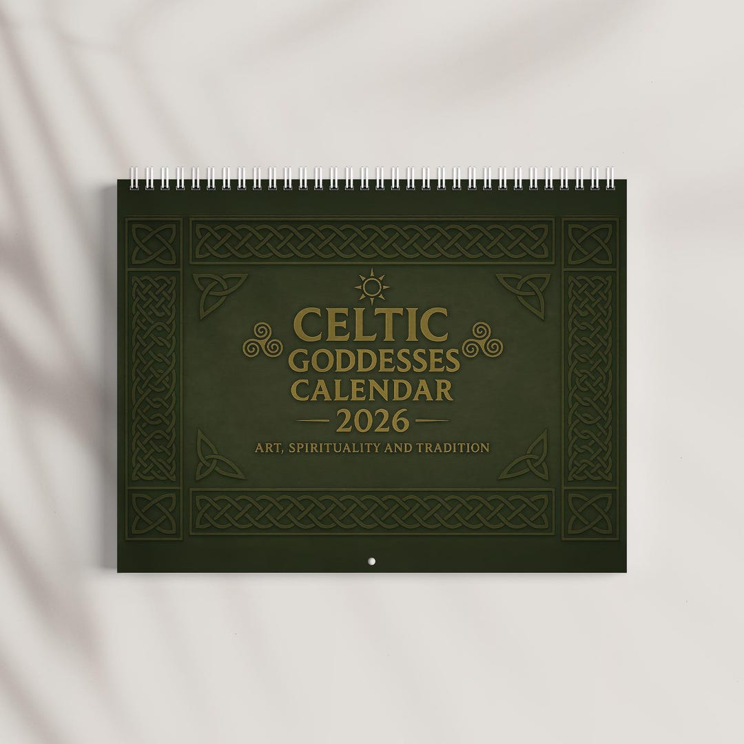 2026 Celtic Goddesses Calendar, 2026 Yearly Wall Calendar, Full Year ...