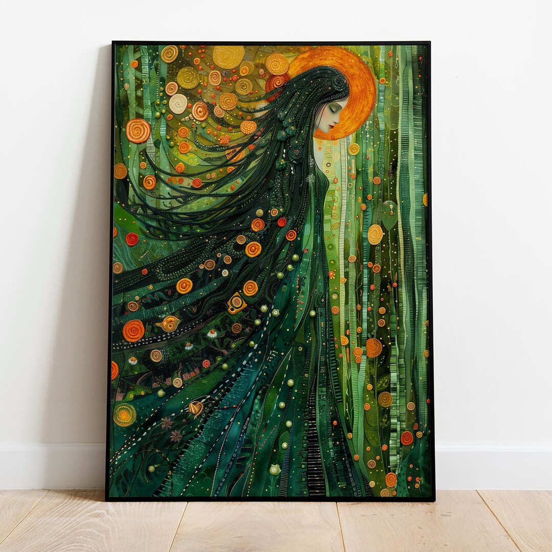 Flidais Premium Poster Fantasy Art, Celtic Goddess of the Forest ...