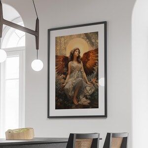 Eos Greek Goddess of Dawn, Mythology Wall Art, Eos Poster Printable ...