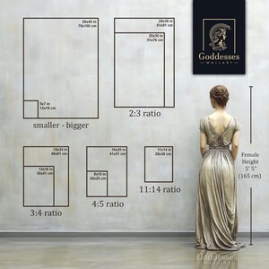 Greek Goddess of Calm Waters, Galene Premium Poster, Woman in the Lake ...