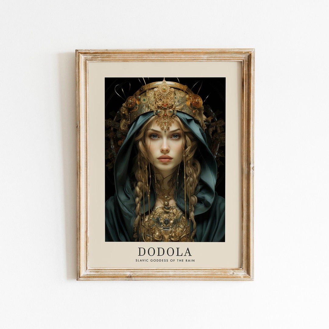 30 Renaissance Paintings Goddess Dodola Print Slavic Goddess - Etsy
