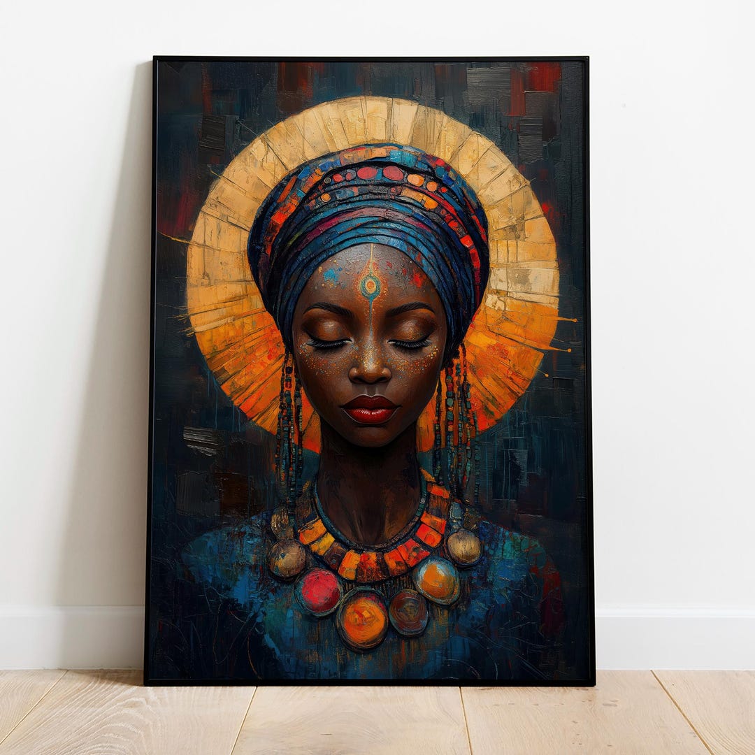 Naná Buluku Wall Art, Yoruba Creator Goddess of the Universe, the ...