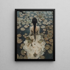 Greek Mythology Goddess Galene Wall Art, Greek Goddess of Calm Waters ...