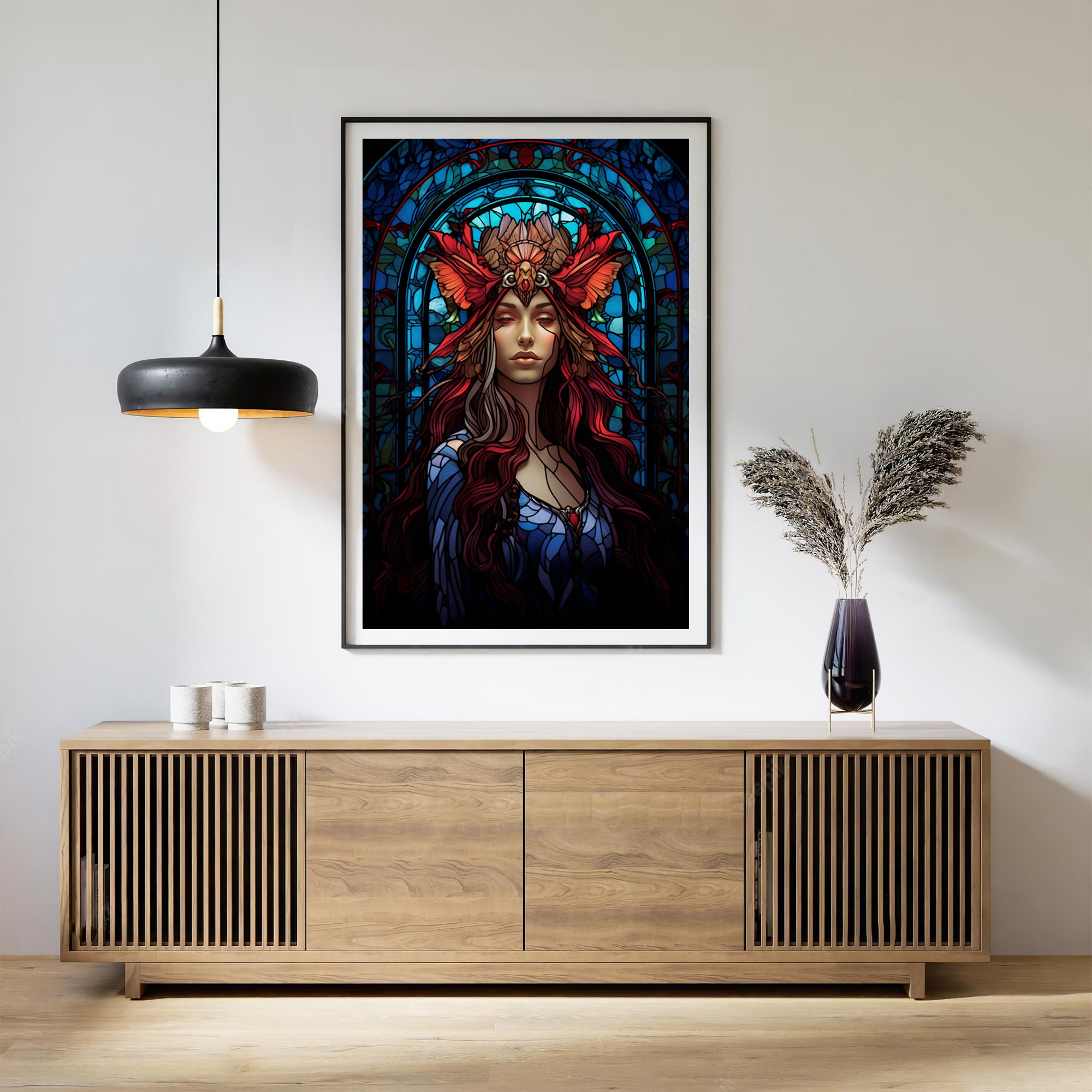 Hel Norse Goddess of the Underworld Hel Poster Dark - Etsy