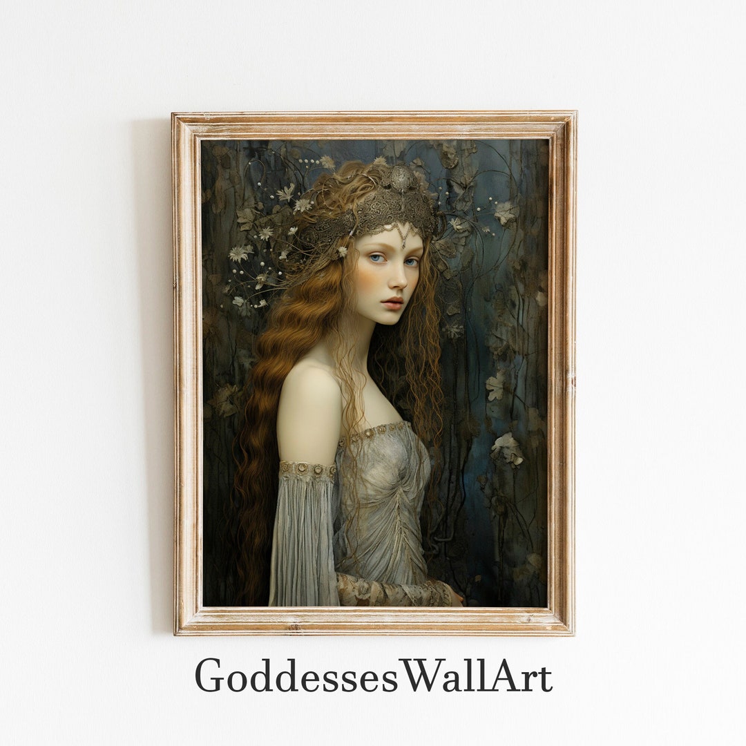Goddess Aphrodite Wall Art Romanticism Style, Greek Goddess of Beauty ...
