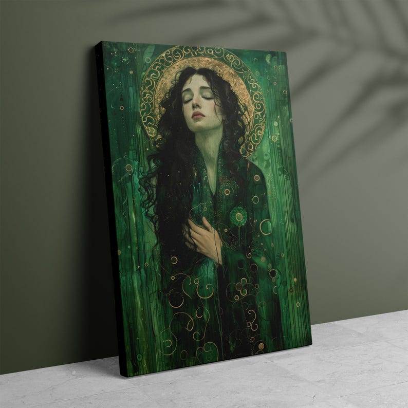 Arte de parede da Deusa Macha | Impressão da Soberania Celta ...