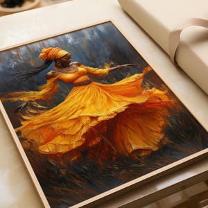 Oshun Wall Art, African Goddess of Love, Beauty and Fertility, the ...