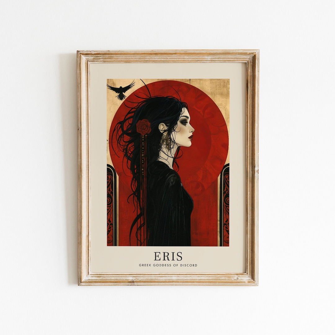 Eris Greek Goddess of Discord, Ancient Greek Mythology Decor, Art ...