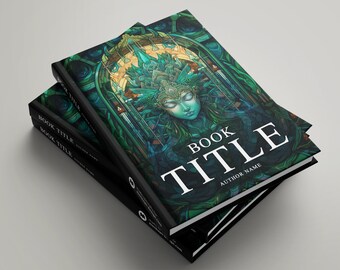 Best Custom Book Cover Art, Personalized Book Cover, Goddess Cover Book ...