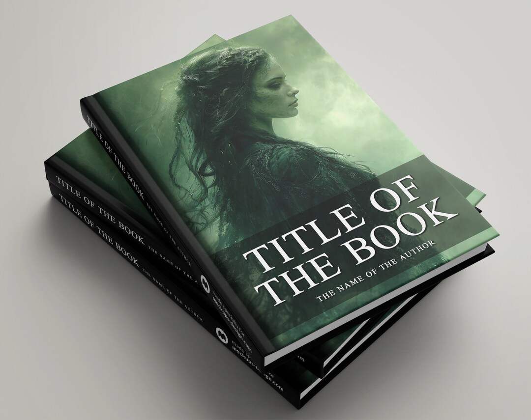 Personalized Book Cover, Original Illustrated Book, Customized Book ...