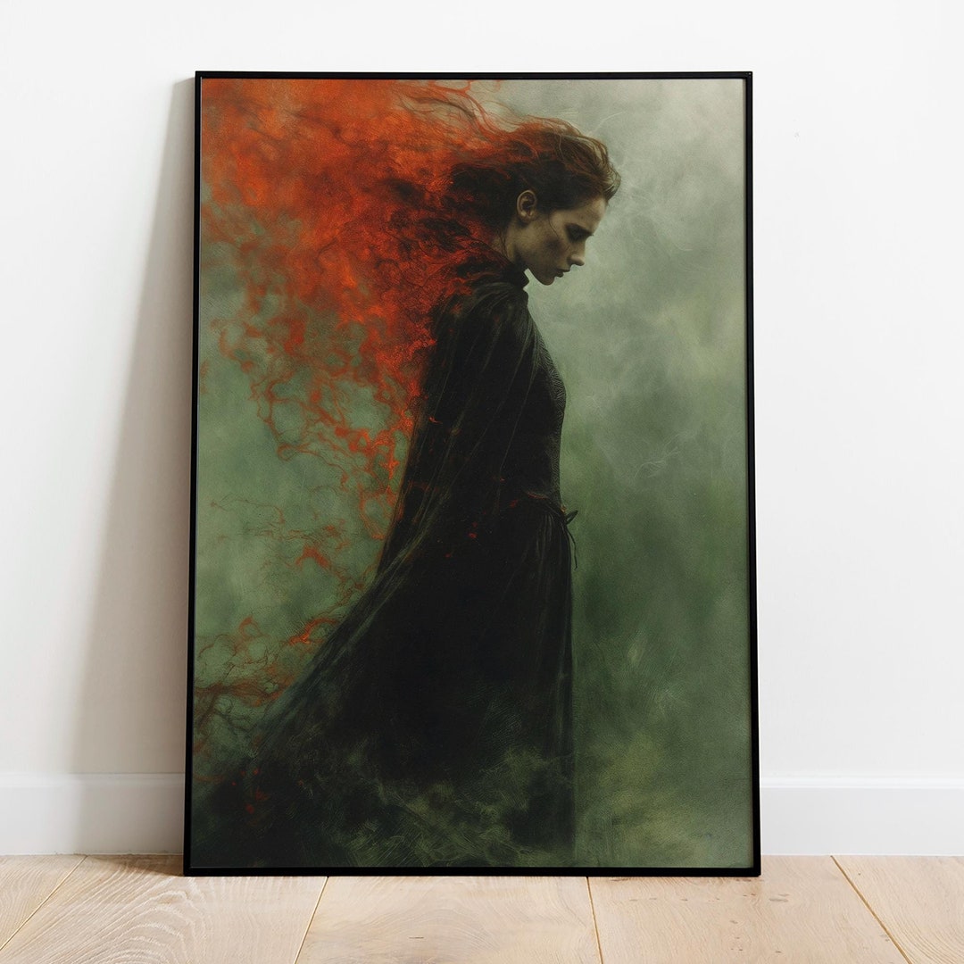 Brigid Celtic Goddess of Fire and Forge, Premium Matte Poster, Celtic ...