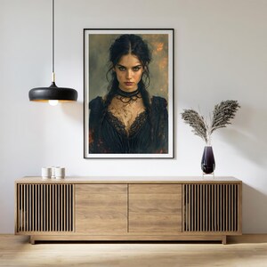 Hel Norse Goddess of the Underworld, Renaissance Painting Wall Art ...