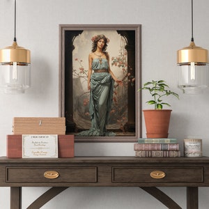 Hera Greek Goddess of Marriage, Divine Feminine Art, Greek Goddess, Greek Mythology Decor ...