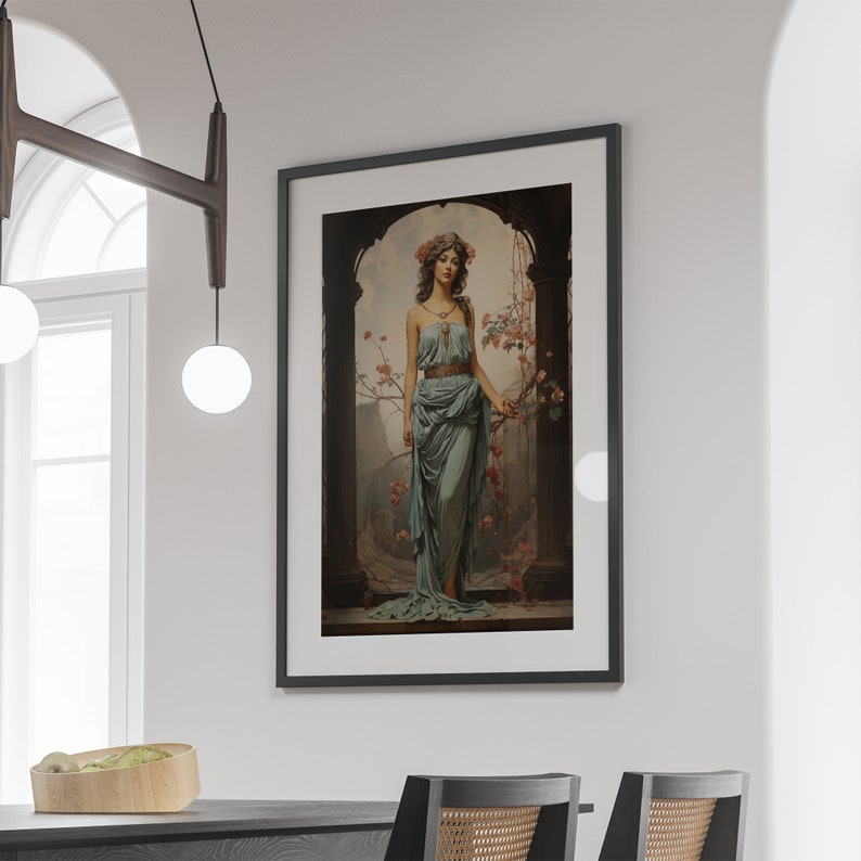 Hera Greek Goddess of Marriage Divine Feminine Art Greek - Etsy
