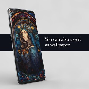 Hecate Greek Goddess of Magic and Witchcraft Wall Art Stained Glass ...