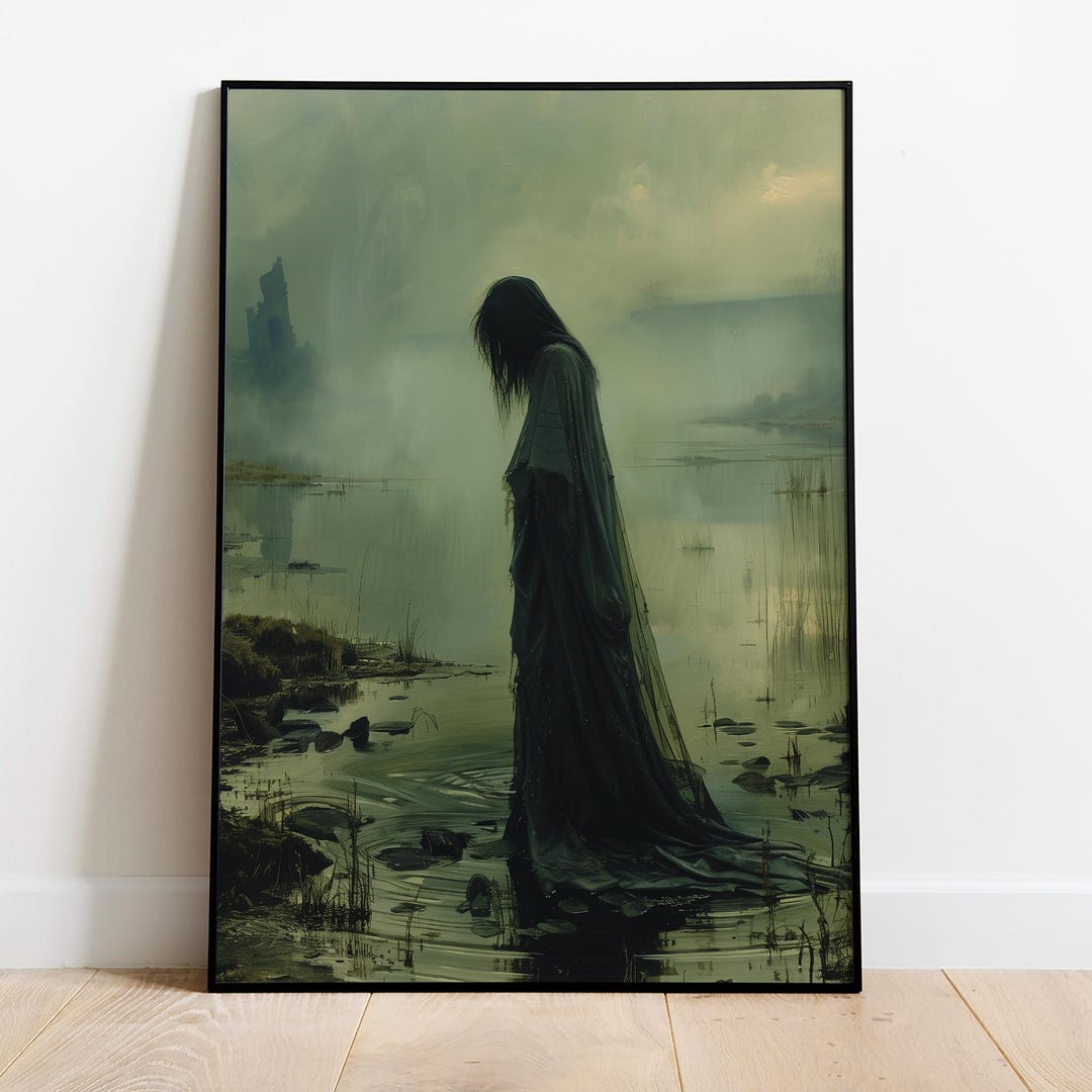 Goddess Boann Wall Art, Celtic Goddess of Rivers, Goddess Boínn Print ...